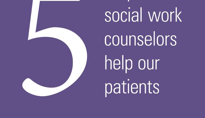 5 ways our social work counselors can help during cancer treatment | MD ...