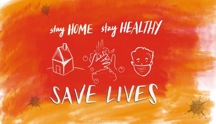 How to prevent the spread of COVID-19: Stay home, stay healthy and save ...