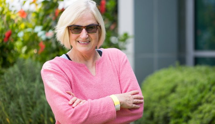 Skull base tumor survivor finds connection and compassion during ...