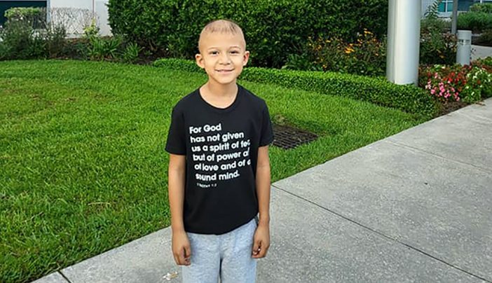 Pediatric rhabdomyosarcoma caregiver supports son through treatment ...