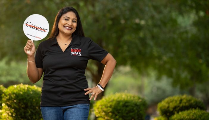 From breast cancer patient to chair of MD Anderson’s Boot Walk to End ...