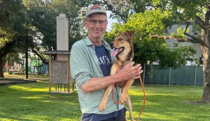 Leukemia survivor finds companionship of rescue dog during treatment ...