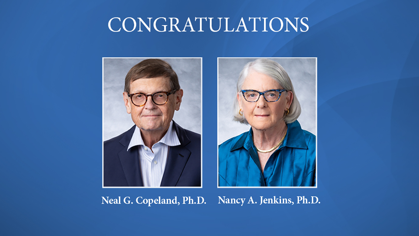 Neal Copeland and Nancy Jenkins elected Fellows of the AACR Academy ...