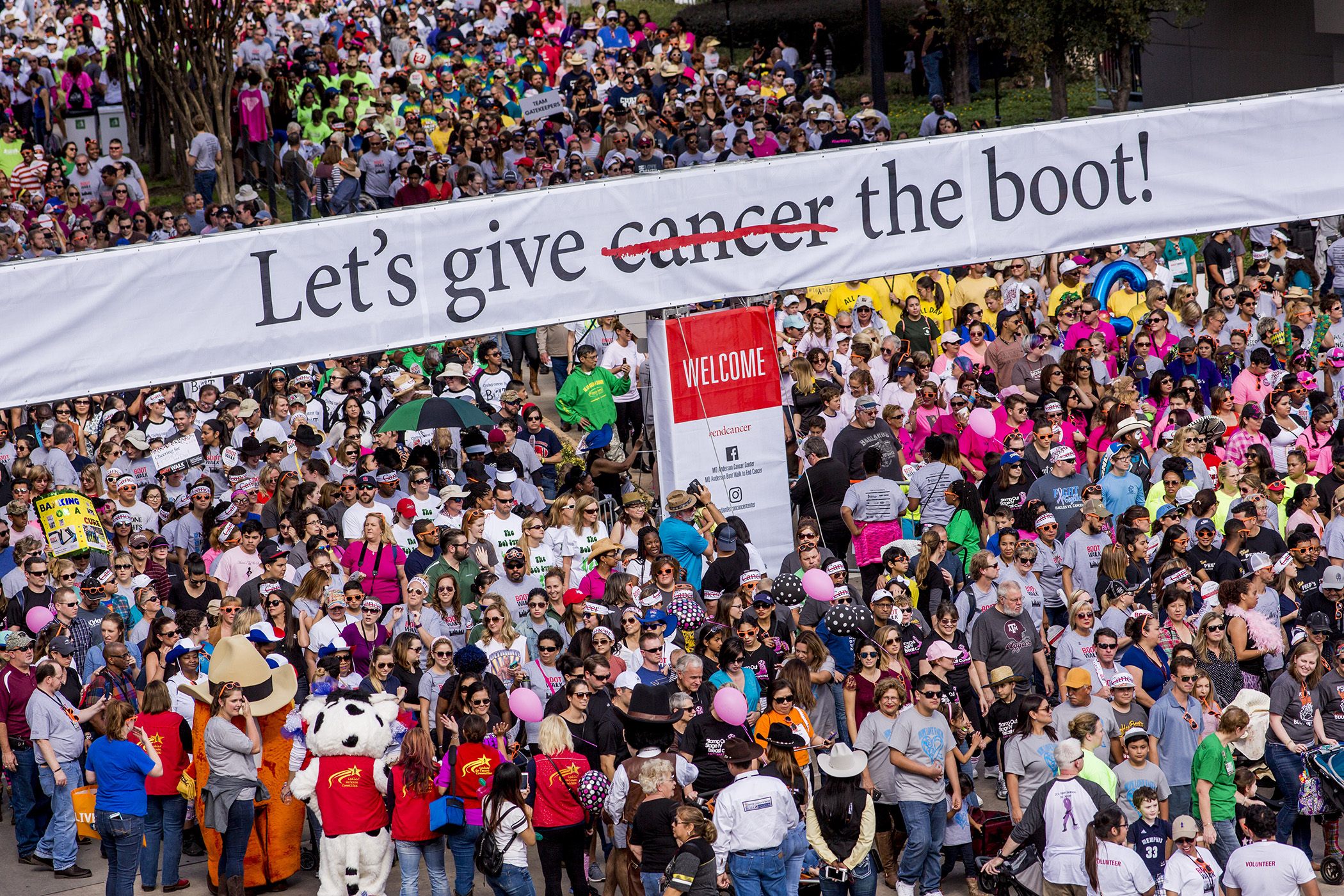 Registration open for Nov. 11 Boot Walk to End Cancer® | MD Anderson ...