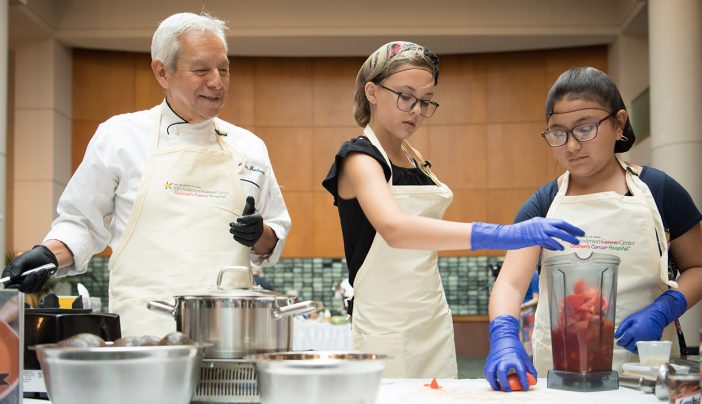 Celebrity Chef Cooking Demo makes young cancer patients sous-chefs for ...